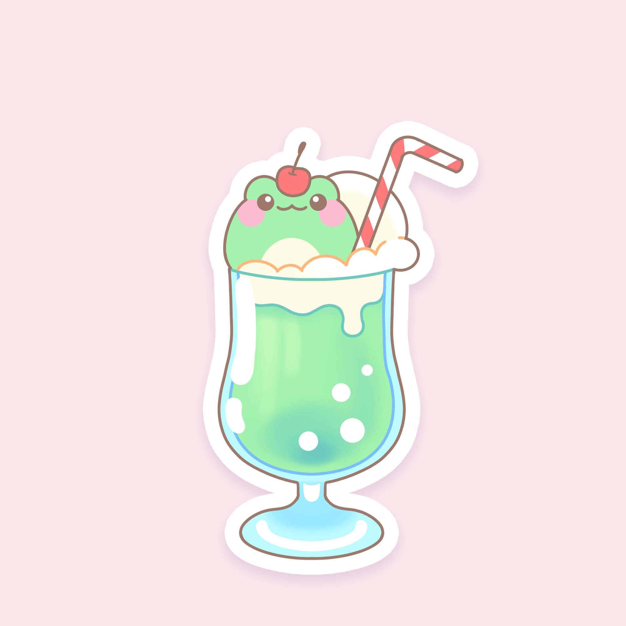 Frog Melon Soda Sticker – tokyo shojo