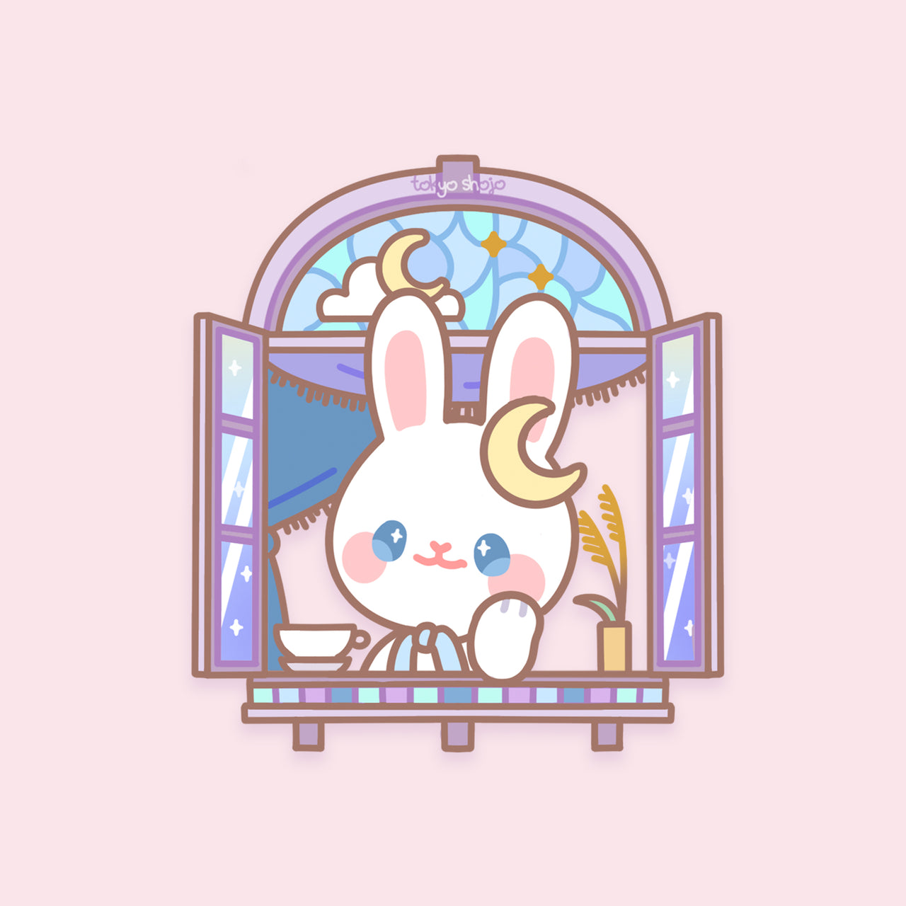 Tsuki Window Sticker – tokyo shojo