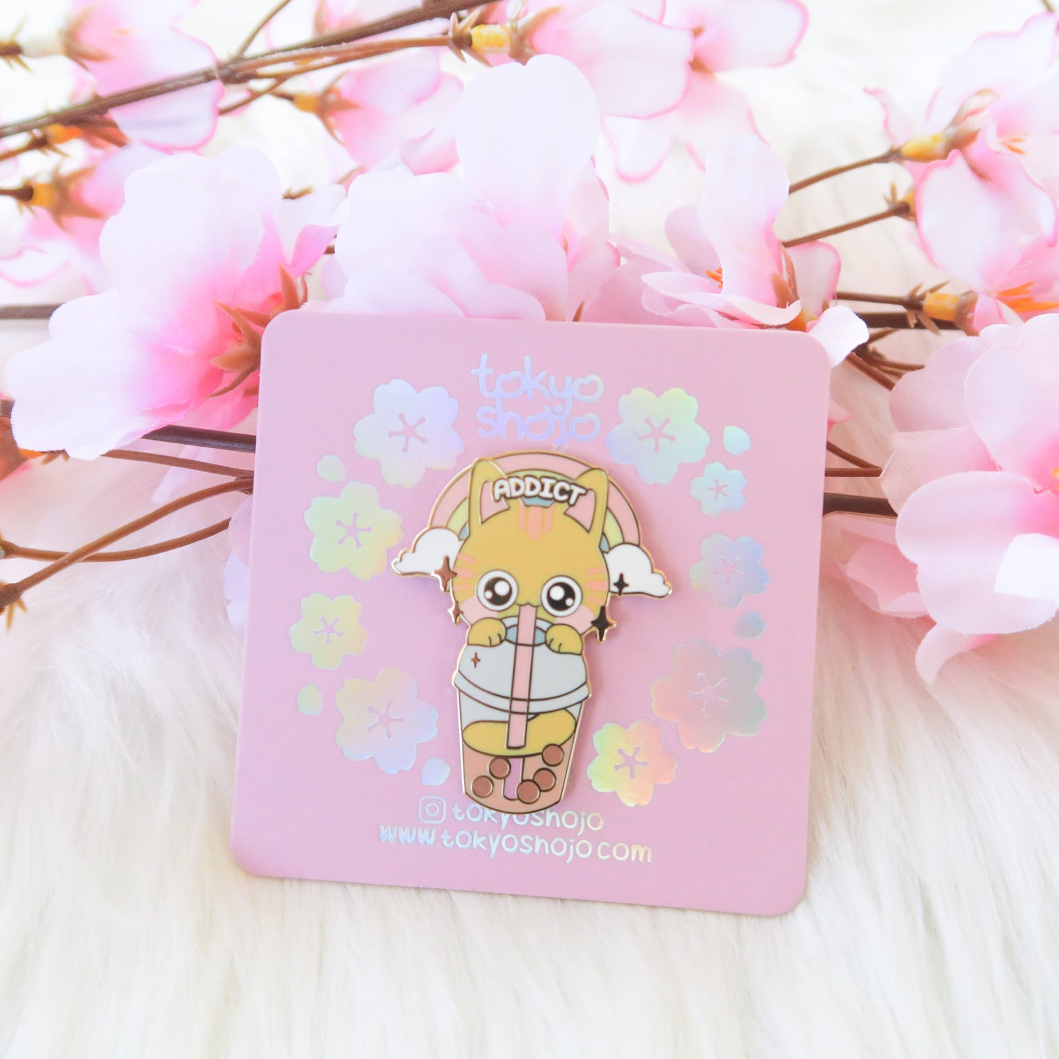 Boba BBT Addict Pin – tokyo shojo