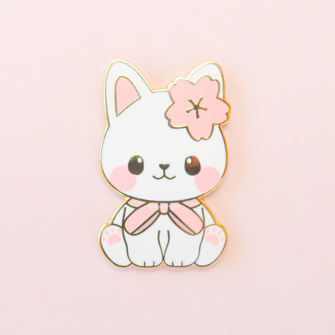 Hanami the Cat Pin – tokyo shojo